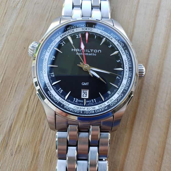 [WTS] Hamilton Jazzmaster GMT - Full Kit | WatchCharts Marketplace