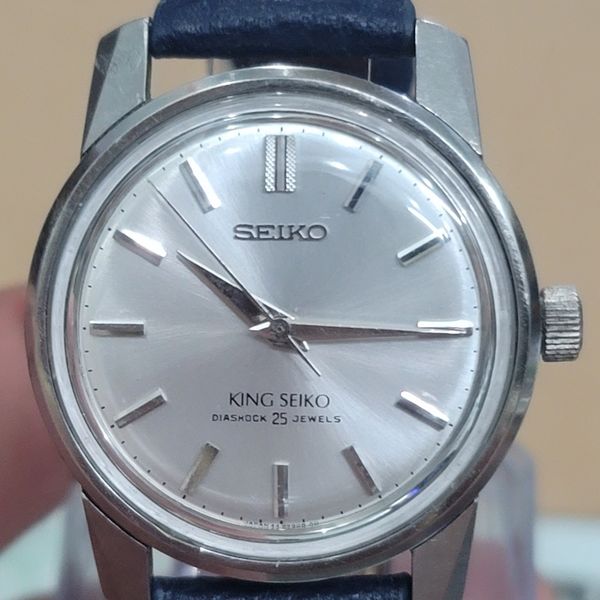Vintage SEIKO Hand-Winding Watch/ KING SEIKO 44-9990 25J SS Janpan Men ...