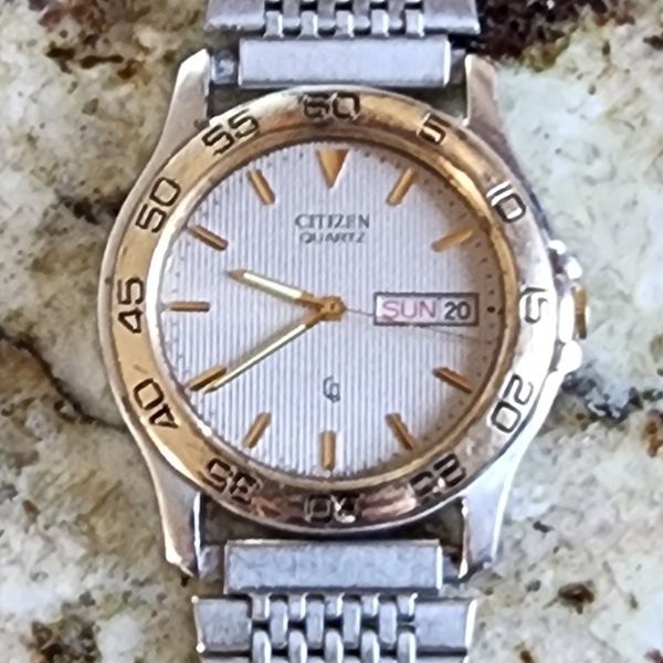 CITIZEN Vintage 1995 Mens Watch Day-Date. New Battery, New Crystal ...