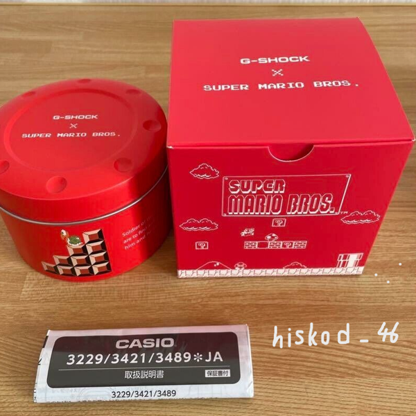 Casio G-Shock Nintendo collaboration Game Super Mario Bros Watch DW ...