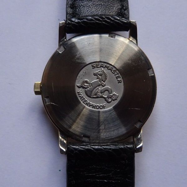 OMEGA Seamaster De Ville gold cap watch vintage automatic ref: 165007 ...