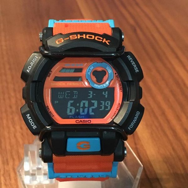 HTF Casio G-Shock GD-400DN Dusty Neon in Orange, Teal, Black | WatchCharts