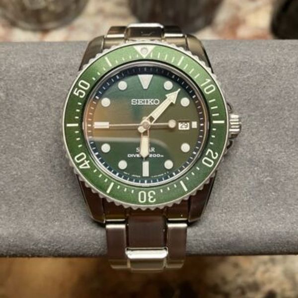 Seiko Prospex Green Men's Watch - SNE583 | WatchCharts Marketplace