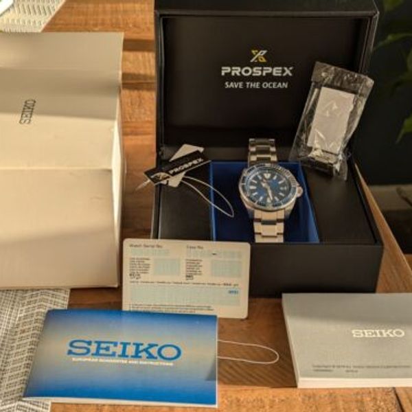 Seiko Prospex Samurai Save The Ocean Great White Special Edition ...