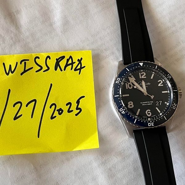 [wts] Glashutte Glashütte Original GO SeaQ Panorama Date Blue 1-36-13 ...