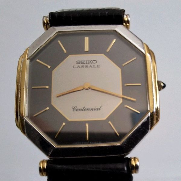 Rare 1981 Seiko Lassale Centennial Ltd Edition Mens Quartz Watch - Not ...