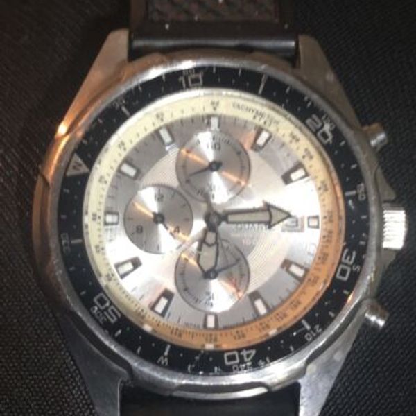 Casio Men’s Watch Chronograph AMW-330 2328 Stainless Steel Case Quartz ...