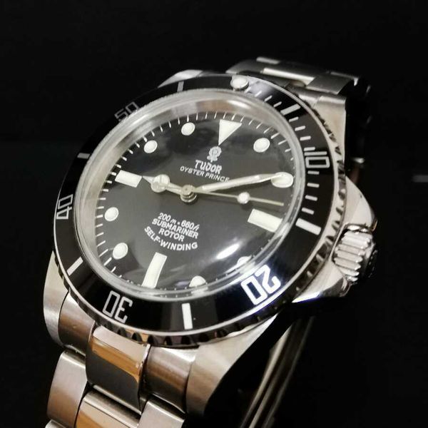 TUDOR Vintage Watches Submariner Small Rose Antique Black Dial Rose Sub ...