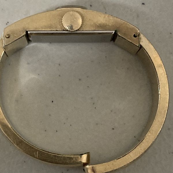 Vintage Benrus 10K Gold Filled Cuff Bracelet Swiss Watch Running ...