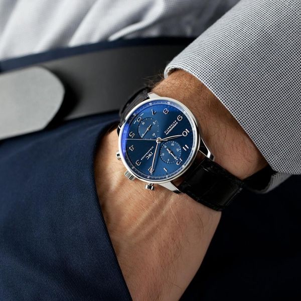 [WTS] IWC Portugieser Chronograph 41mm Blue Dial IW371606 ( unworn ...