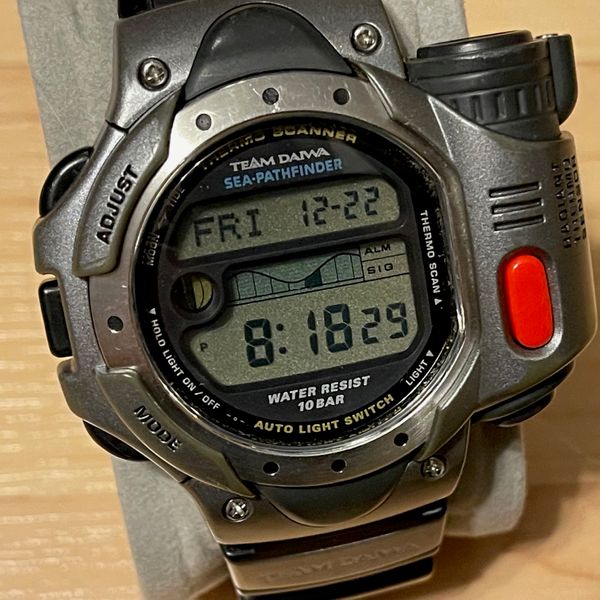 [WTS] Casio Sea Pathfinder SPF-10 Radiant Thermo Scanner Tide Moon ...