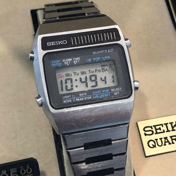 [WTS] 1978 Seiko Digital LC A159 Alarm Chronograph Box and Papers $279 ...