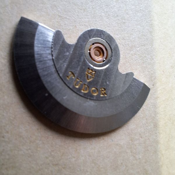 Genuine Tudor Watch Movement Rotor Silver color - Fits All ETA ...