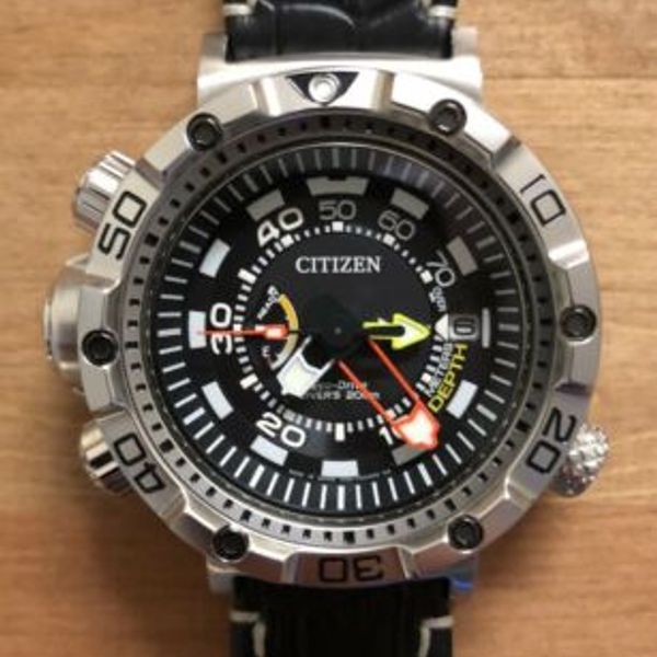 CITIZEN PROMASTER AQUALAND DEPHT METER DIVER's 200m BN2021- 03E ECO ...
