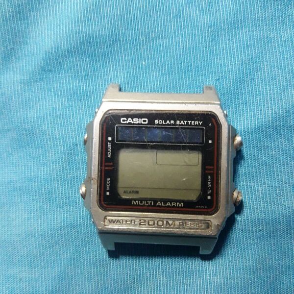 Vintage RARE CASIO Module 242 DW2000 solar digital for spare | WatchCharts