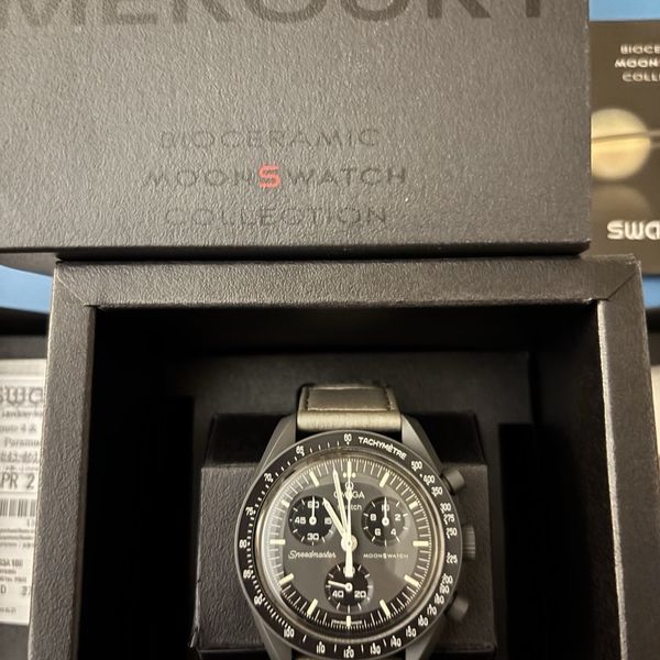 swatch x omega bioceramic moon watch | WatchCharts Marketplace