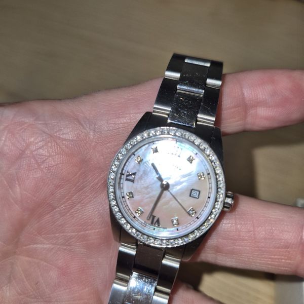 Rotary Silver And Crystal Ladies Wristwatch CHARITY SALE | WatchCharts ...
