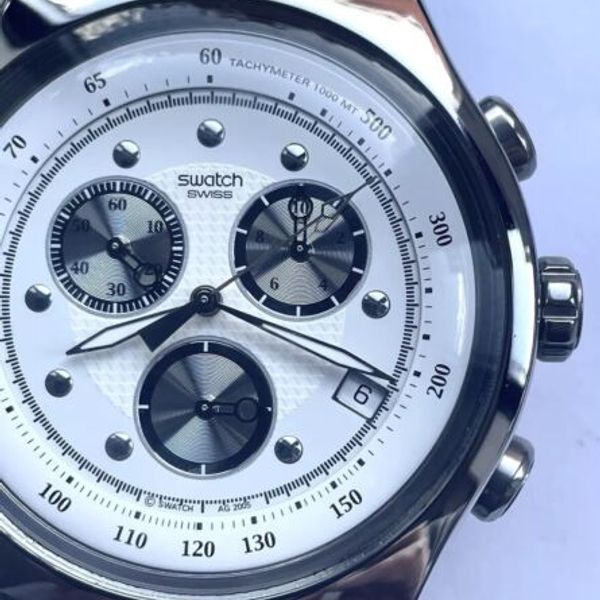 SWATCH IRONY - WEALTHY STAR - YOS401 - YEAR 2005 - JAMES BOND 007 ...