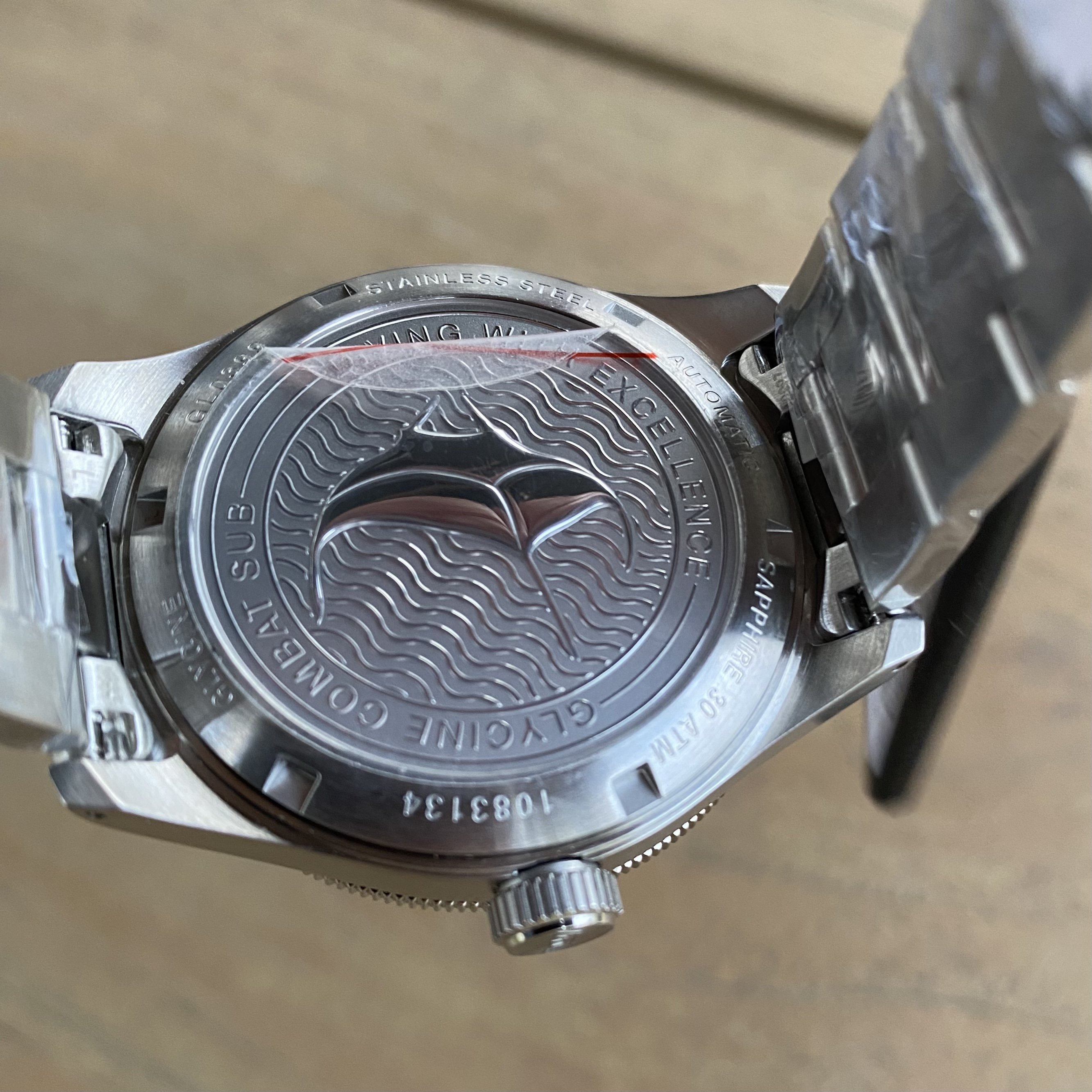 Glycine Combat Automatic Watch, GL 224, Black, 39 Mm,