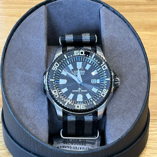 Citizen Promaster Dive 300 Meter NATO Stainless Unused Original ...