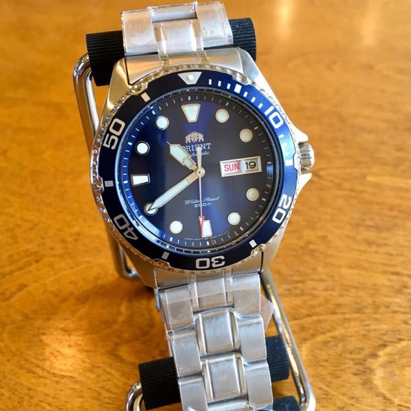 FS: ORIENT RAY II BLUE Dial BNIB $135. Complete | WatchCharts Marketplace