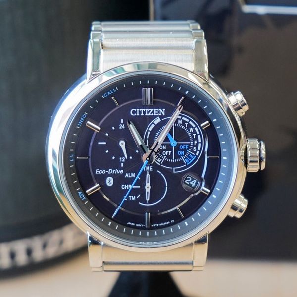 CITIZEN Proximity Eco-Drive Watch BZ1000-54E Bluetooth Wristwatch ALL S ...