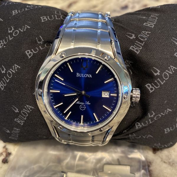 Men's Bulova Marine Star Watch 96g92 | WatchCharts Marketplace