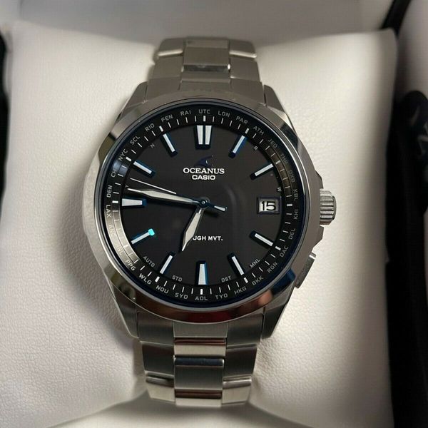 Casio oceanus ocw-s100-1ajf titanium watch | WatchCharts