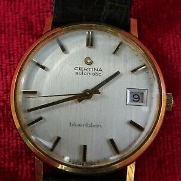 Certina "blue ribbon" Automatic 14K / 585 Gelbgold ( Kaliber 25-651 ) | WatchCharts