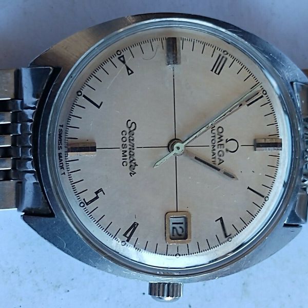 1969 Omega seamaster cosmic automatic mens watch ref 166.026 cal 565 w ...