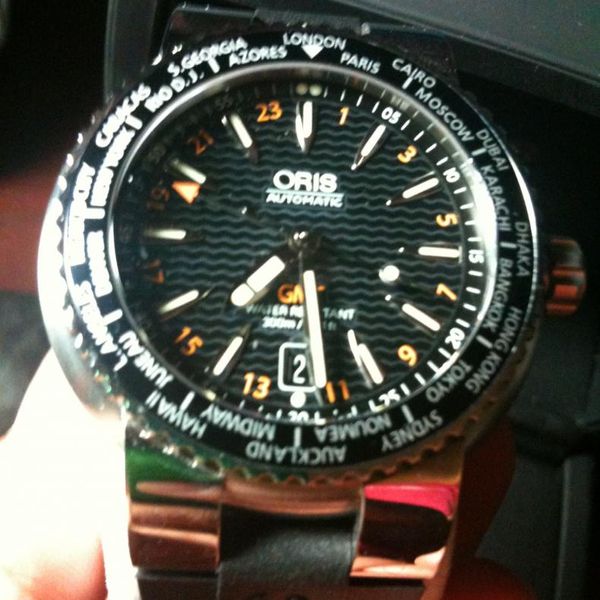 FS Oris TT1 GMT or Oris Big Crown Telemeter Chronograph. | WatchCharts ...