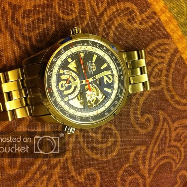 FS: Orient Racing Skeleton CFT00003D (with bracelet) and Field and ...