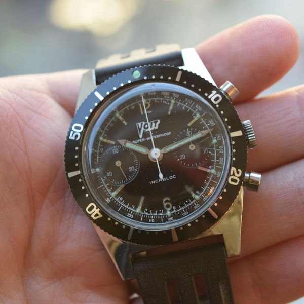 Vintage Voit Conqueror Diver's Chronograph Landeron 248 Insane ...