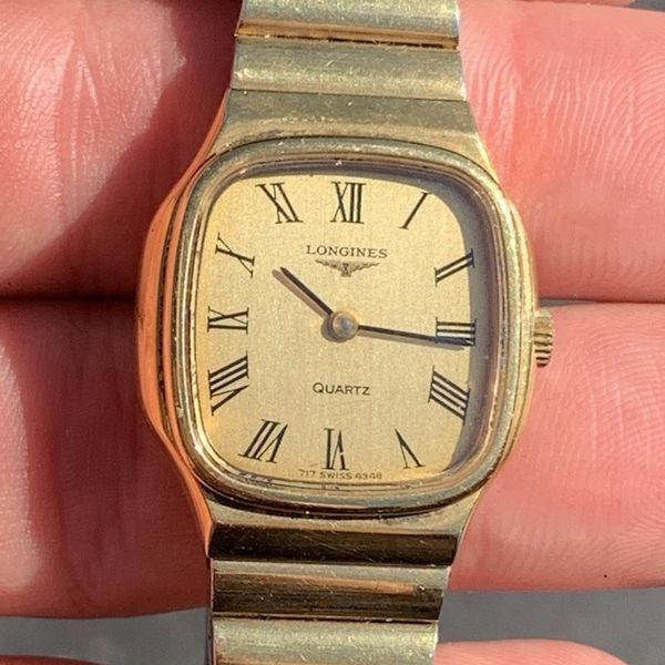 Gold Plated Longines Quartz Ladies Wristwatch, 46.7 Grams | WatchCharts ...