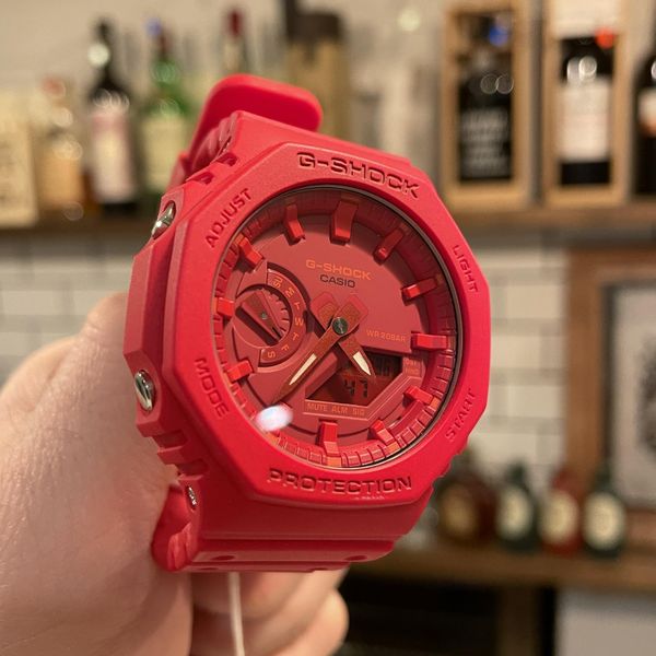 [WTS] Casio G-Shock Red Casioak GA-2100-4AER | WatchCharts Marketplace