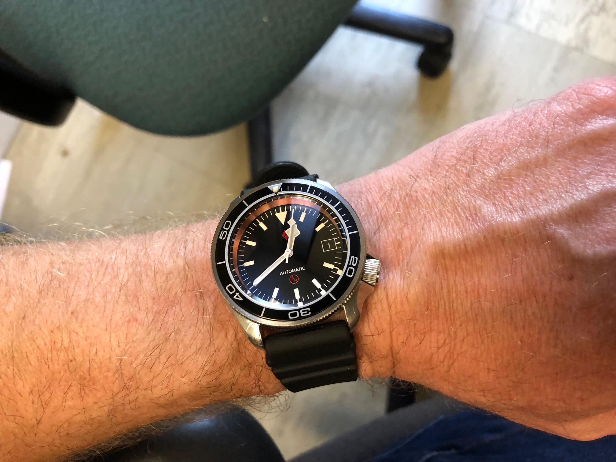Gorgeous SKX007 SKX Seiko mod sapphire dagaz planet ocean murphy bezel ...