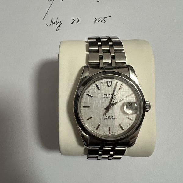 [WTS] Tudor Prince Date 74000-0012 Linen Dial with Original Tudor Box ...