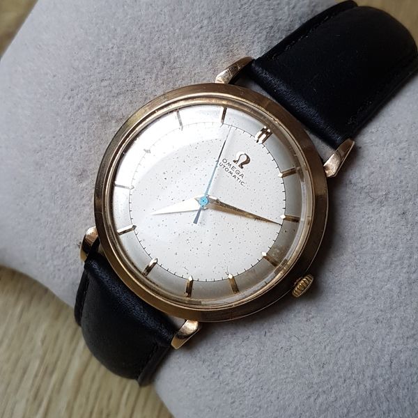 Omega gents watch 9ct gold ref 13308 , 1953, bumper automatic, FWO ...