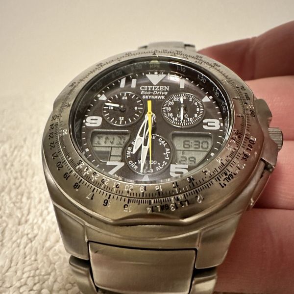 Menâ s Citizen Sky Hawk Eco Drive Watch | WatchCharts Marketplace