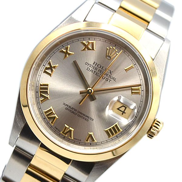 Rolex ROLEX Datejust A No. 16203 Silver Self-winding Men's Watch [Used ...