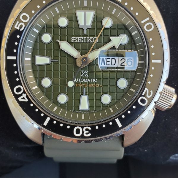 [$325 USD] LNIB Seiko King Turtle SRPE05 (Grenade dial) | WatchCharts ...