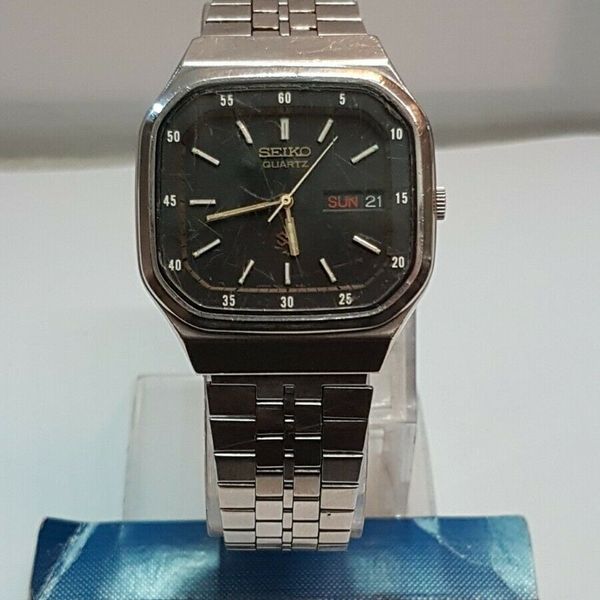 Vintage Seiko 7123-519A mens Quartz watch. Day & Date. | WatchCharts