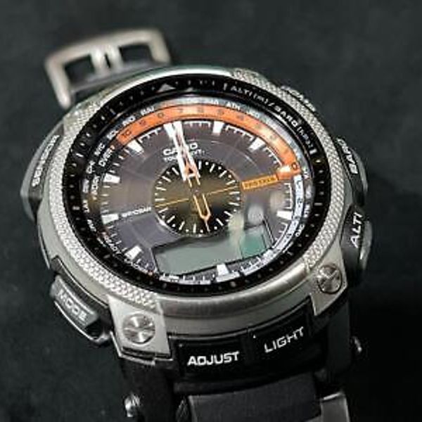 CASIO PRO TREK PRW-5000 Wrist Watch | WatchCharts