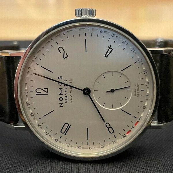 Nomos Tangente Neomatik White Dial 41mm Stainless Steel | WatchCharts ...