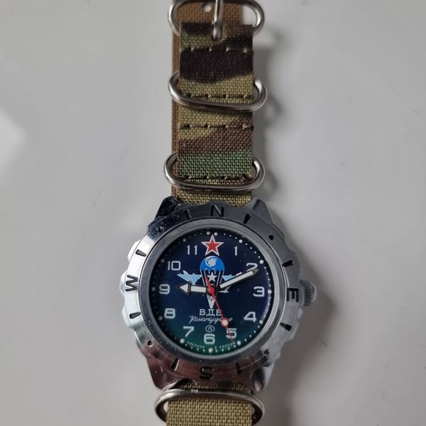 RARE Military Soviet VDV Vostok commander's watch USSR | WatchCharts ...