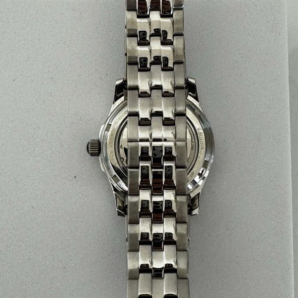 Bulova Futuro Men's Stainless Steel Silver 40mm Black Watch - 96C105 ...