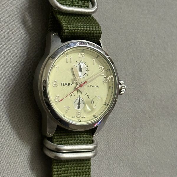 Timex Automatic Power Reserve Men's Watch Works Please Read ...
