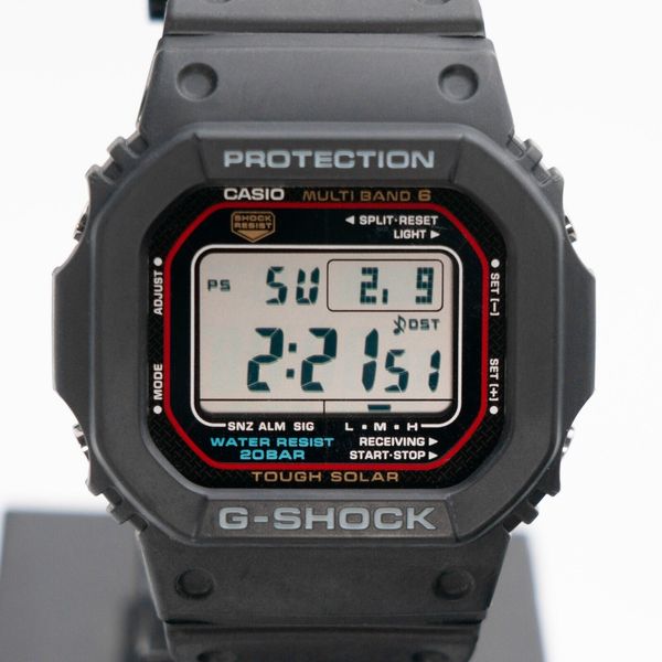 Casio GShock Tough Solar Digital Watch Alarm Timer Stopwatch Atomic ...