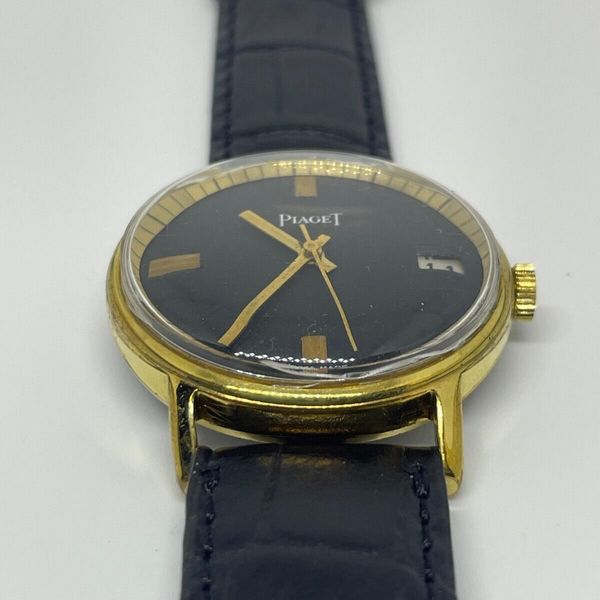 VINTAGE BLACK ART DECO CALENDAR PIAGET | WatchCharts Marketplace