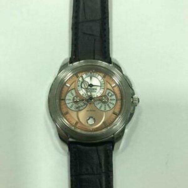 CITIZEN ECO-DRIVE CHRONOGRAPH 8730-S052602 HST GN-4-S 42MM MENS WATCH ...